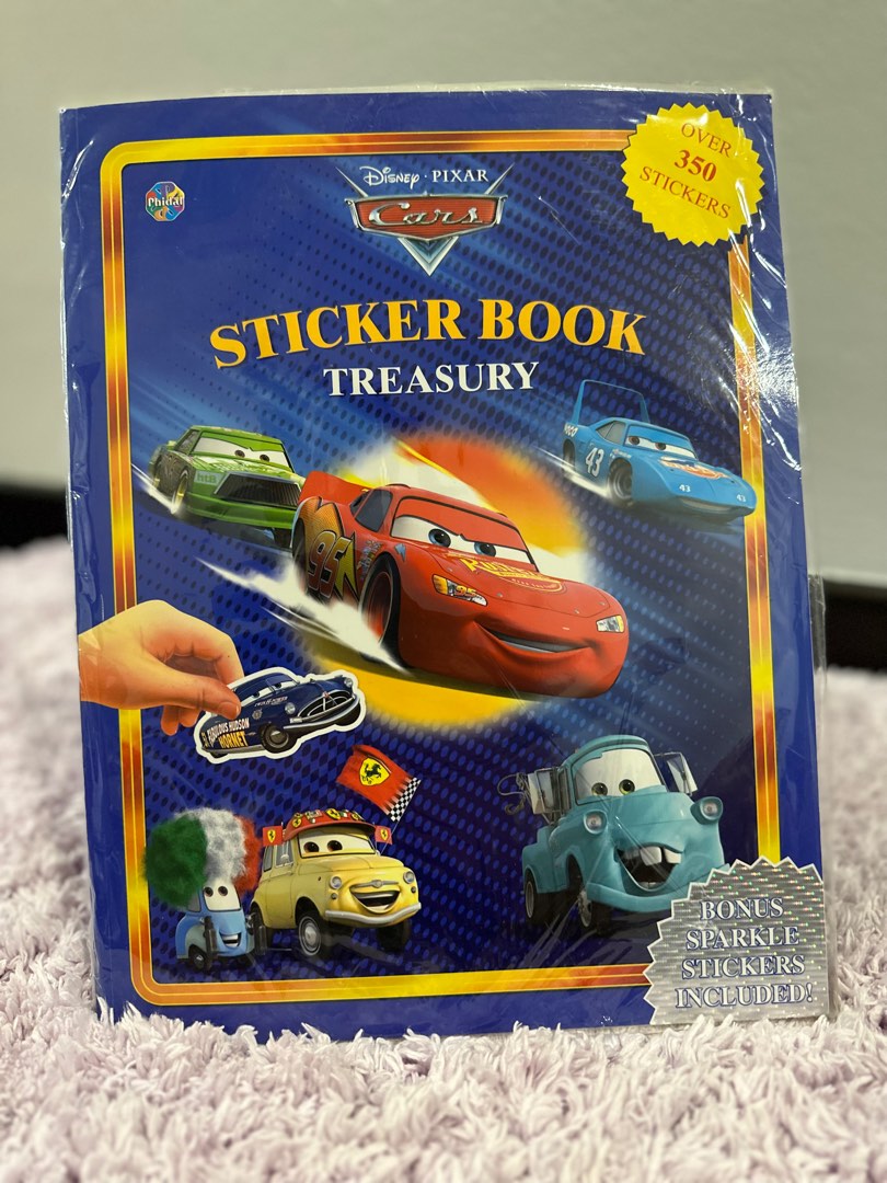 Disney PIXAR Cars Sticker Book, Hobbies & Toys, Books & Magazines ...