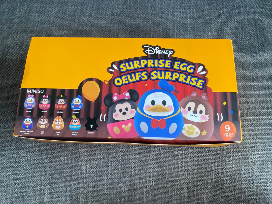 Disney Surprise Egg Miniso [WTS - BNIF] Dale Tac, Hobbies & Toys, Toys ...