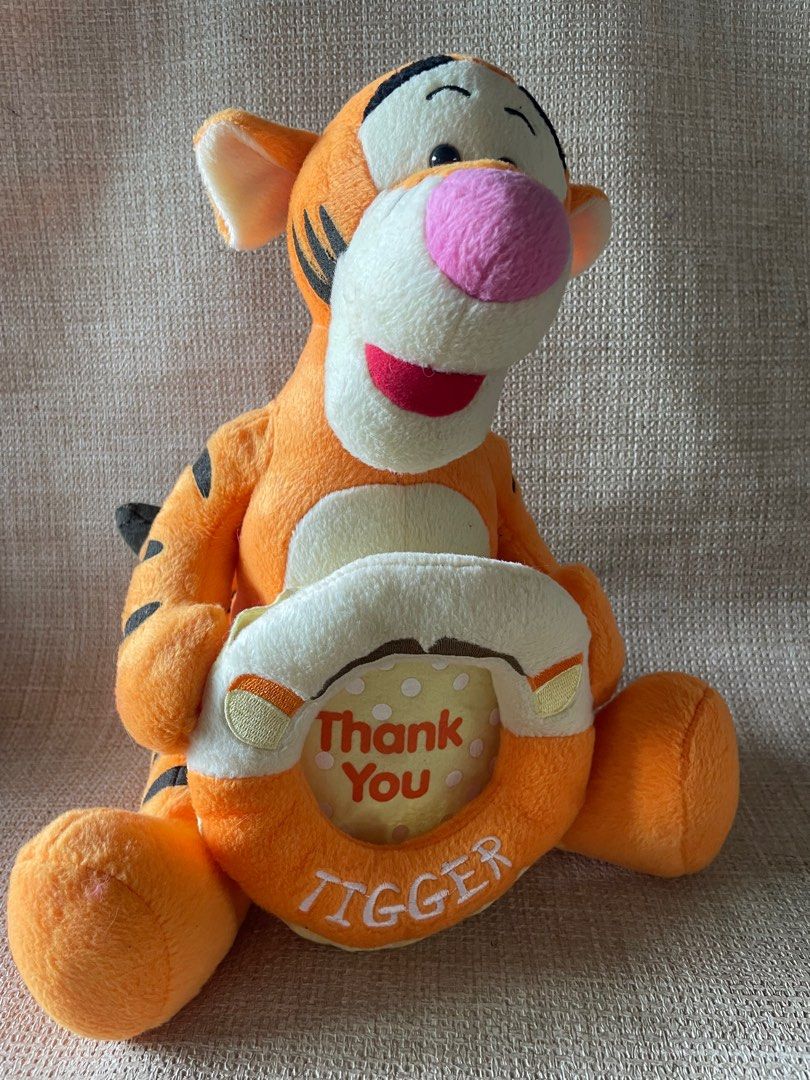 Disney Tigger Thank You Plush on Carousell