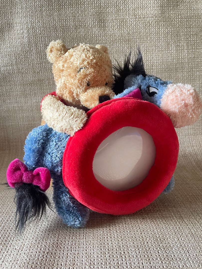 Disney Winnie the Pooh Eeyore Plush Photo frame on Carousell