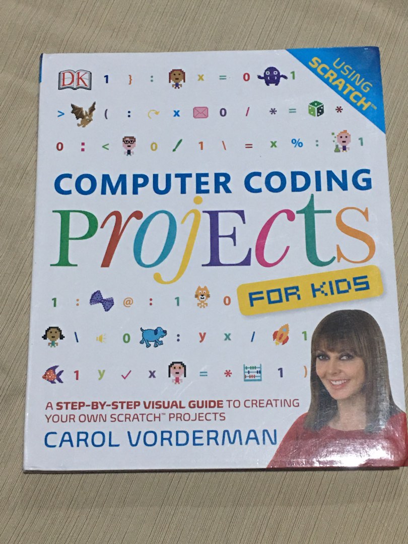 DK Computer Coding Projects Using Scratch For Kids, Hobbies & Toys ...