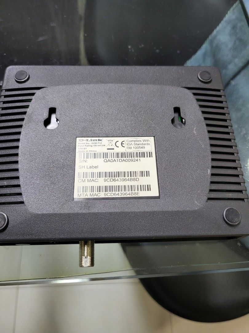 D-Link Internet Router and Modem - Supports Fibre broadband - Both in ...