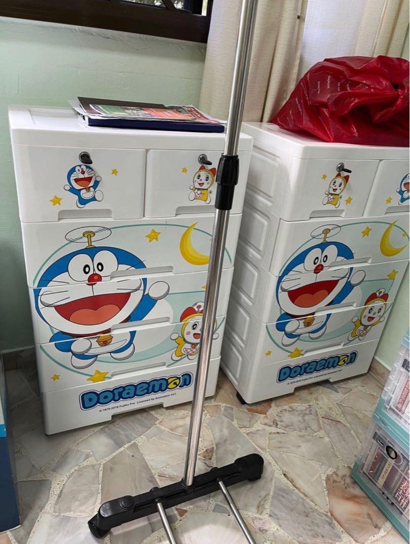 Doraemon Storage Cabinet, Babies & Kids, Baby Nursery & Kids Furniture ...