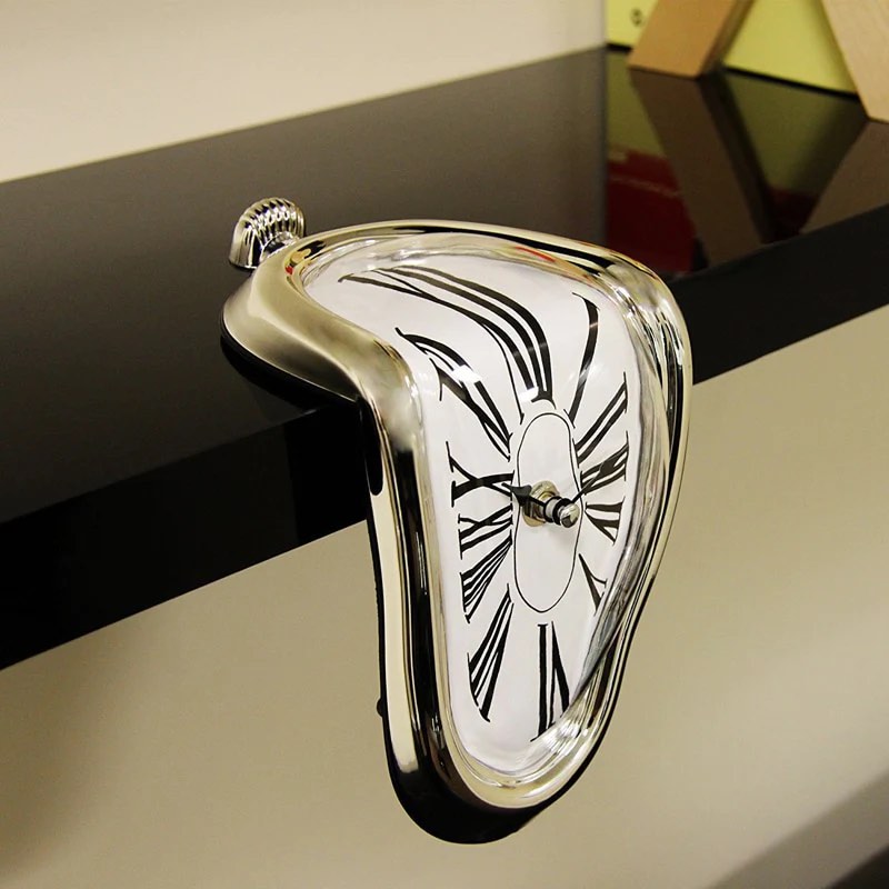 DRIPPING Wall Clock, Furniture & Home Living, Home Decor Accessories, Clocks on Carousell