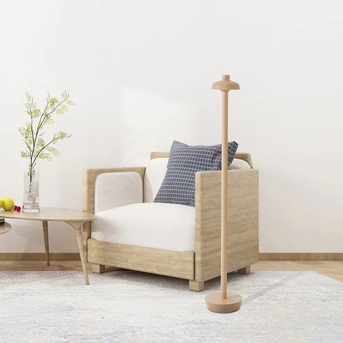 DUNTE Vertical Knob Floor Lamp, Furniture & Home Living, Lighting ...