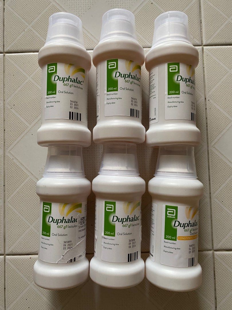 Duphalac Oral Solution 200ml [6 bottles], Health & Nutrition, Medical ...
