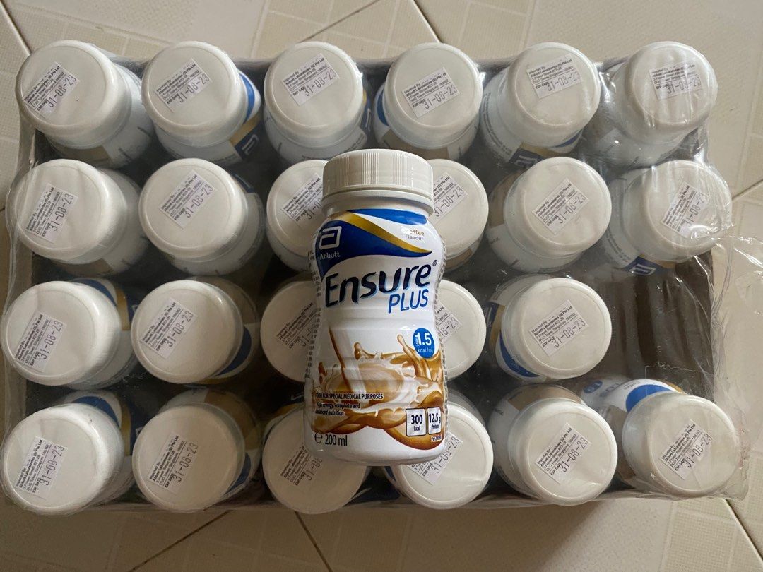 Ensure Plus Coffee 200ml [carton of 24 bottles], Health & Nutrition ...