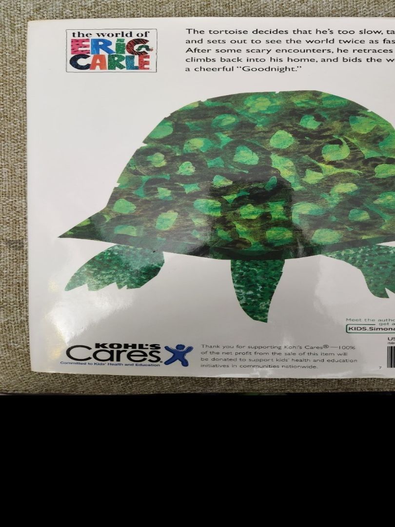 Eric Carle - The Foolish Tortoise, 興趣及遊戲, 書本 & 文具, 小說 & 故事書 - Carousell