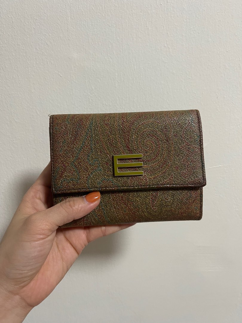 Etro Tri-fold Wallet, Women's Fashion, Bags & Wallets, Wallets & Card ...