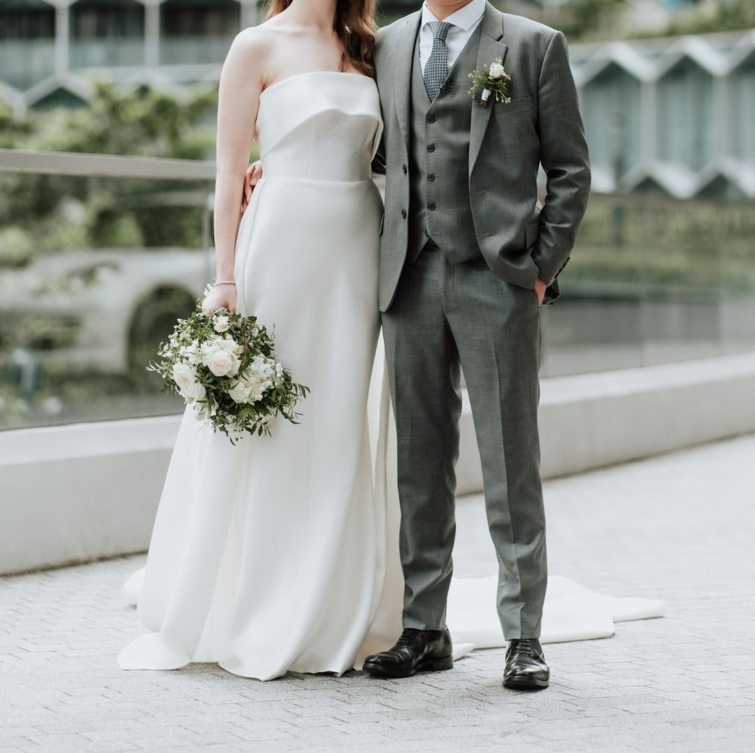 Eva Lendel Alegra Bridal Dress, Women's Fashion, Dresses & Sets ...