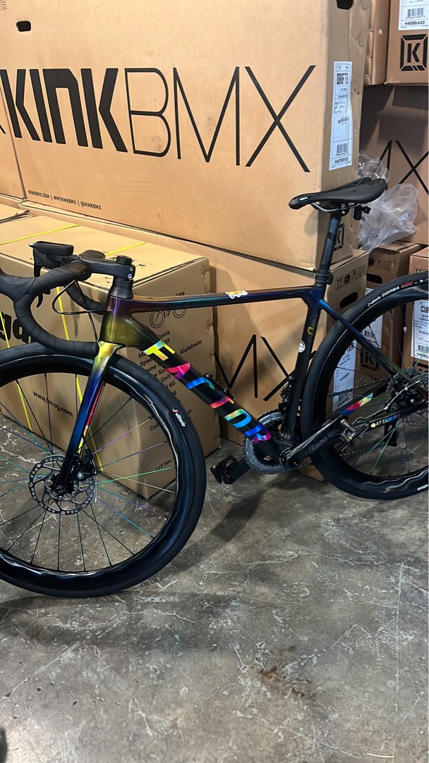 FACTOR O2 VAM ATTAQUER SIZE 49 FRAMESET, Sports Equipment, Bicycles ...