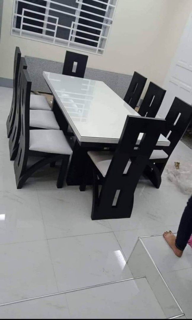 filipino made furniture dining set 8 seaters.table.3ftx6ft taas ng ...