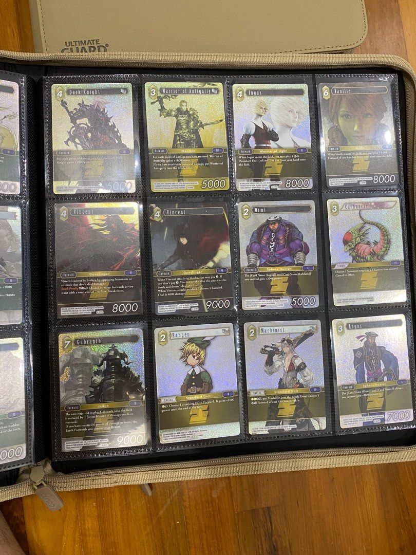 FINAL FANTASY CARD GAME FFTCG COMPLETE FOIL SET, Hobbies & Toys, Toys ...