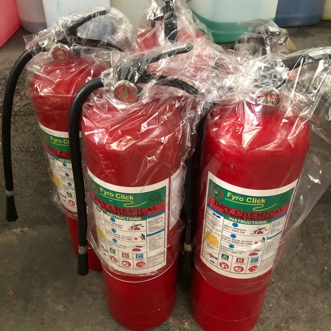 Fire Extinguisher 20lbs Dry Chemical AFFF Chemical on Carousell