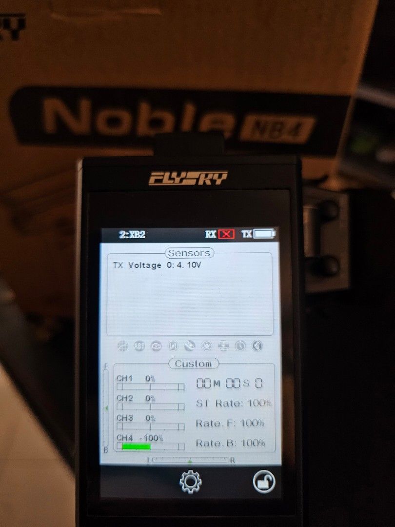 Flysky Noble Nb4 + FGr4P Receiver RC Transmitter, Hobbies & Toys, Toys ...