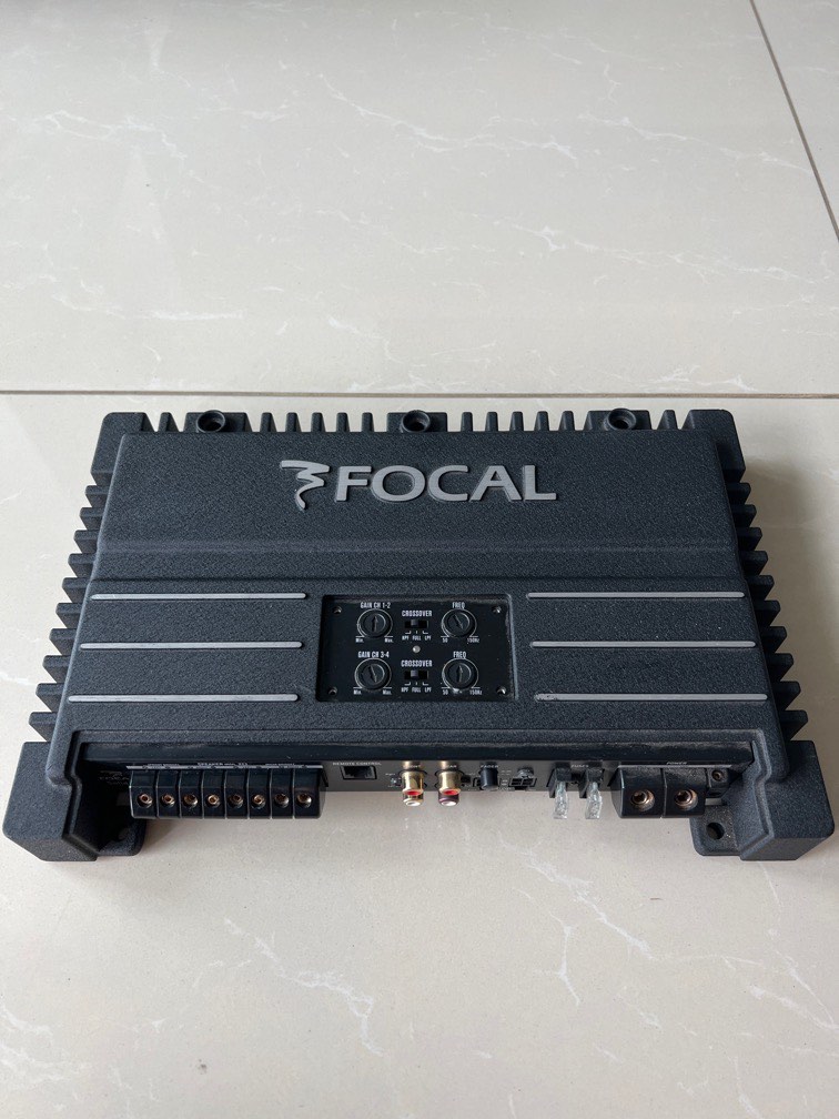 Focal solid 4 Car Amplifier, Car Accessories, Electronics & Lights on Carousell