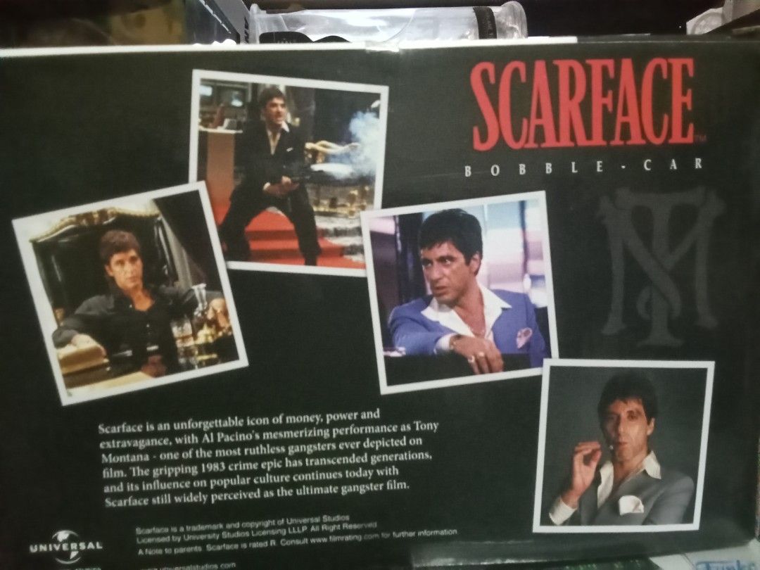 Funko Scarface with Car, Hobbies & Toys, Toys & Games on Carousell
