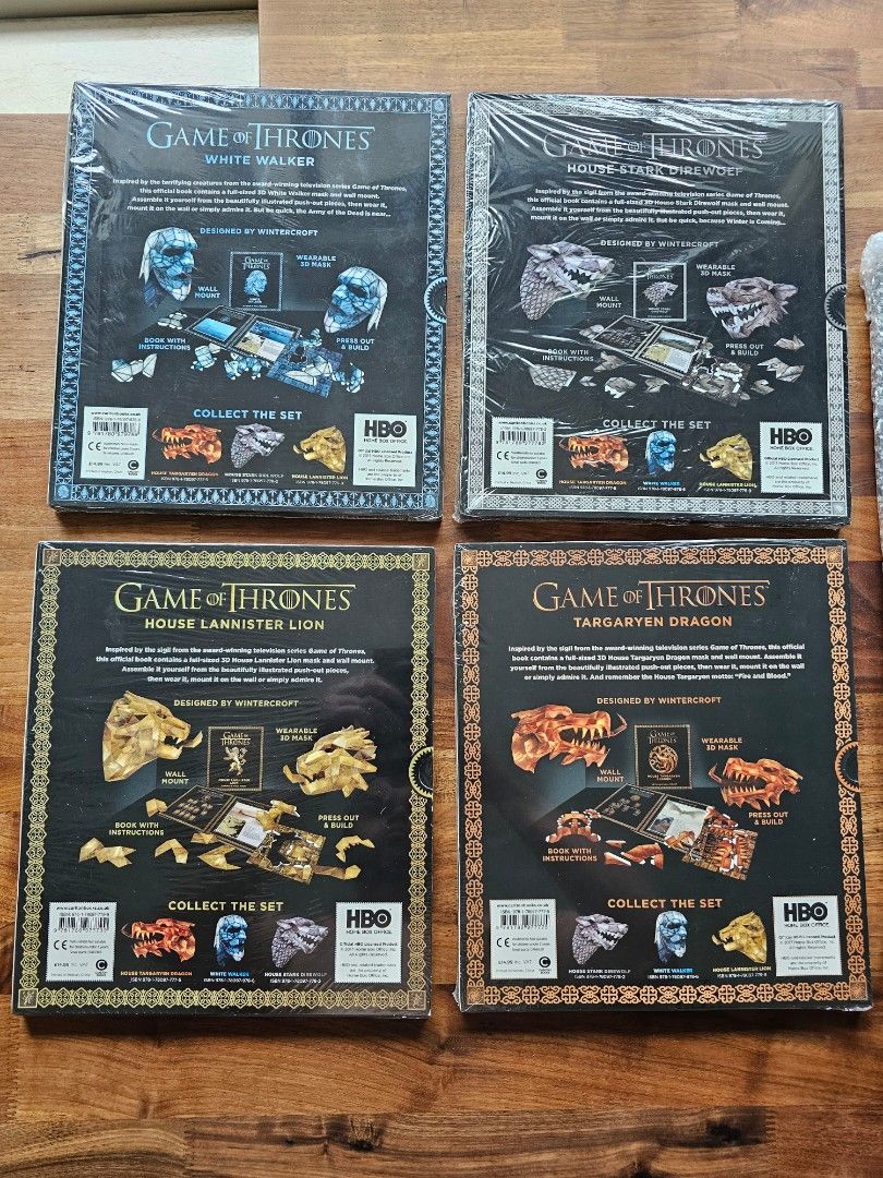 Game of Thrones Collectibles, Hobbies & Toys, Memorabilia ...