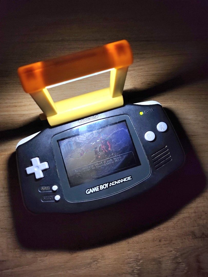 Gameboy Advance (Black) with 28 authentic games (harry potter, mario ...