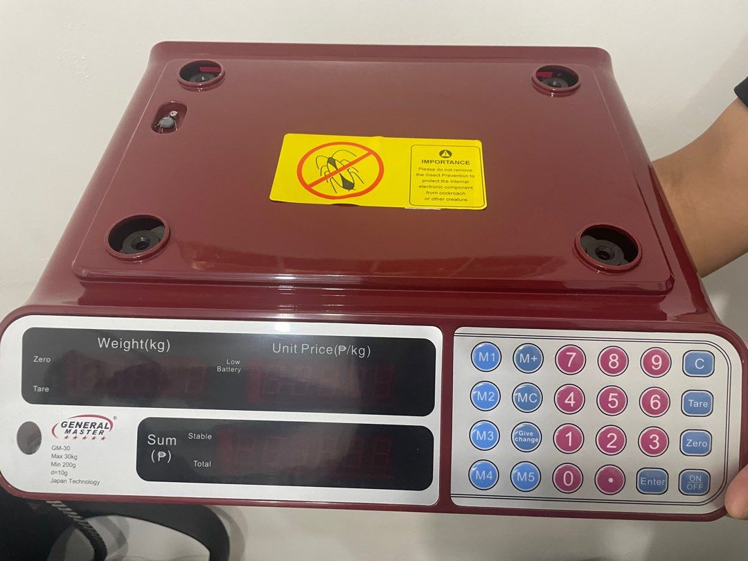 General Master digital scale on Carousell
