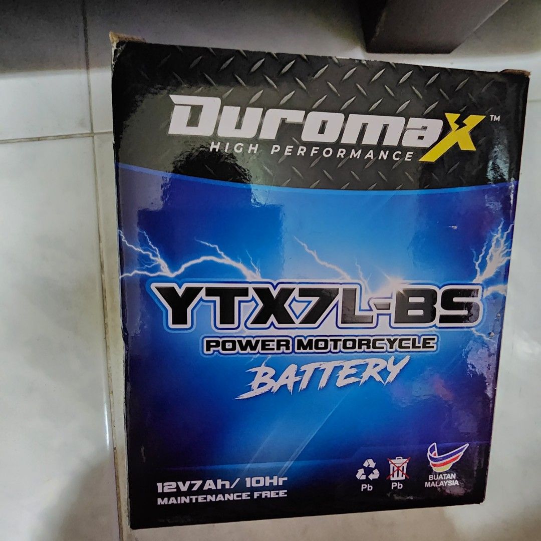 GFD offer $58 YTX7L-BS BTX7 DUROMAX Battery # Honda CBR250 / PCX 150 ...