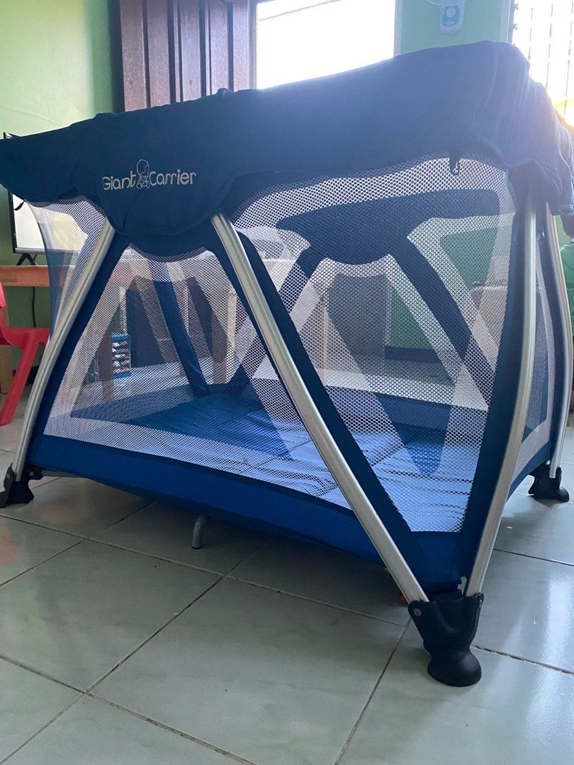 Giant Carrier Crib / Playpen Geofrey 2-way adjustable height, Babies ...