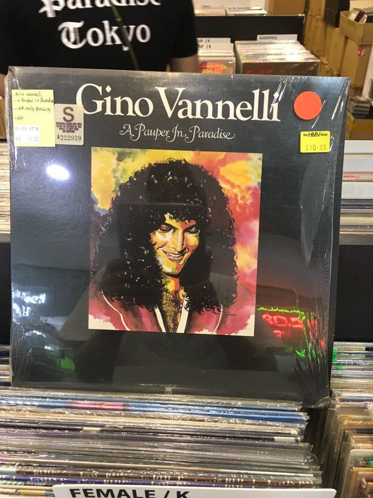 Gino Vannelli - A Pauper In Paradise lp, Hobbies & Toys, Music & Media, Vinyls on Carousell