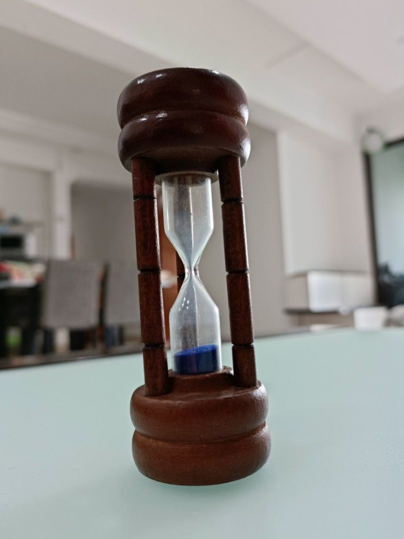 Glass Sand-Timer, Hobbies & Toys, Stationery & Craft, Handmade Craft on ...