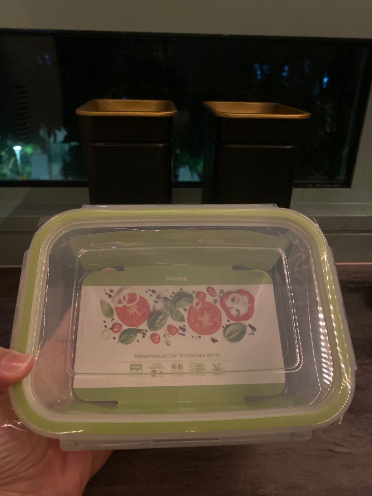 Glass Tupperware, Furniture & Home Living, Kitchenware & Tableware ...