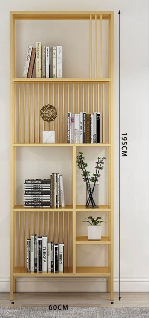 Gold color Rack for display/living room, Furniture & Home Living ...