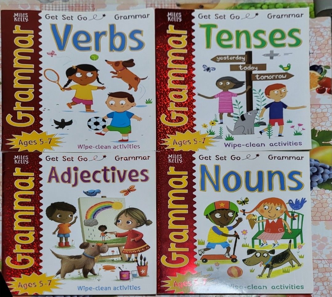 Grammar exercises 1 set of 4, 興趣及遊戲, 書本 & 文具, 補充練習 - Carousell