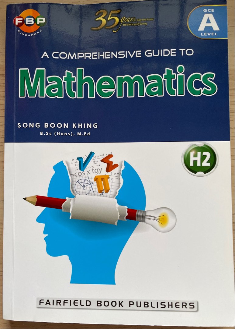 H2 Mathematics Guide Book, Hobbies & Toys, Stationery & Craft ...