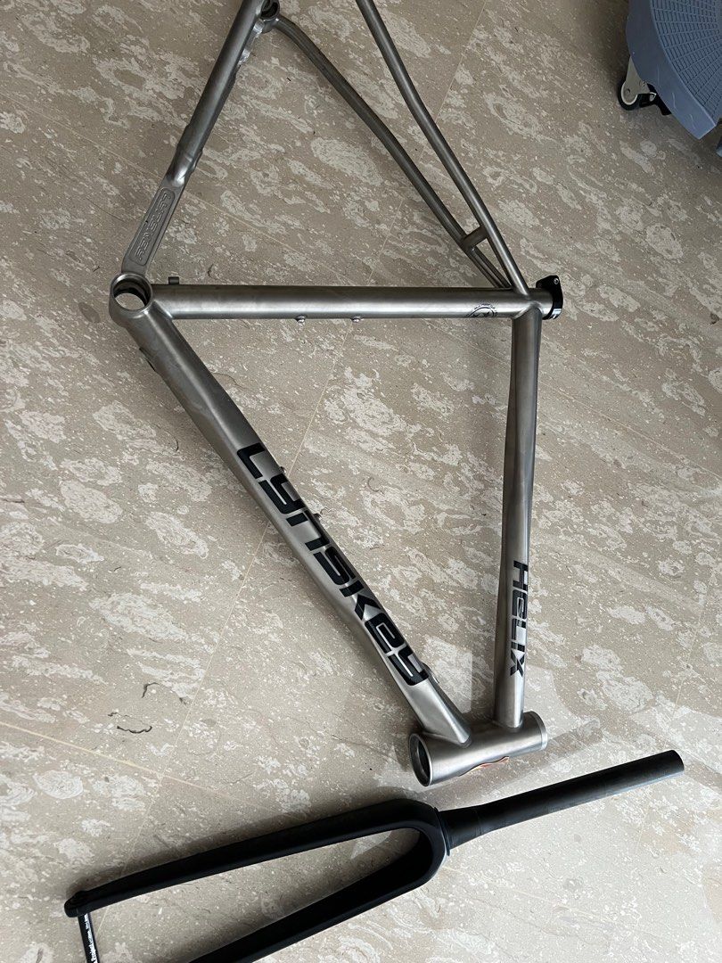 Lynskey Helix Disc Titanium Frameset, Sports Equipment, Bicycles ...