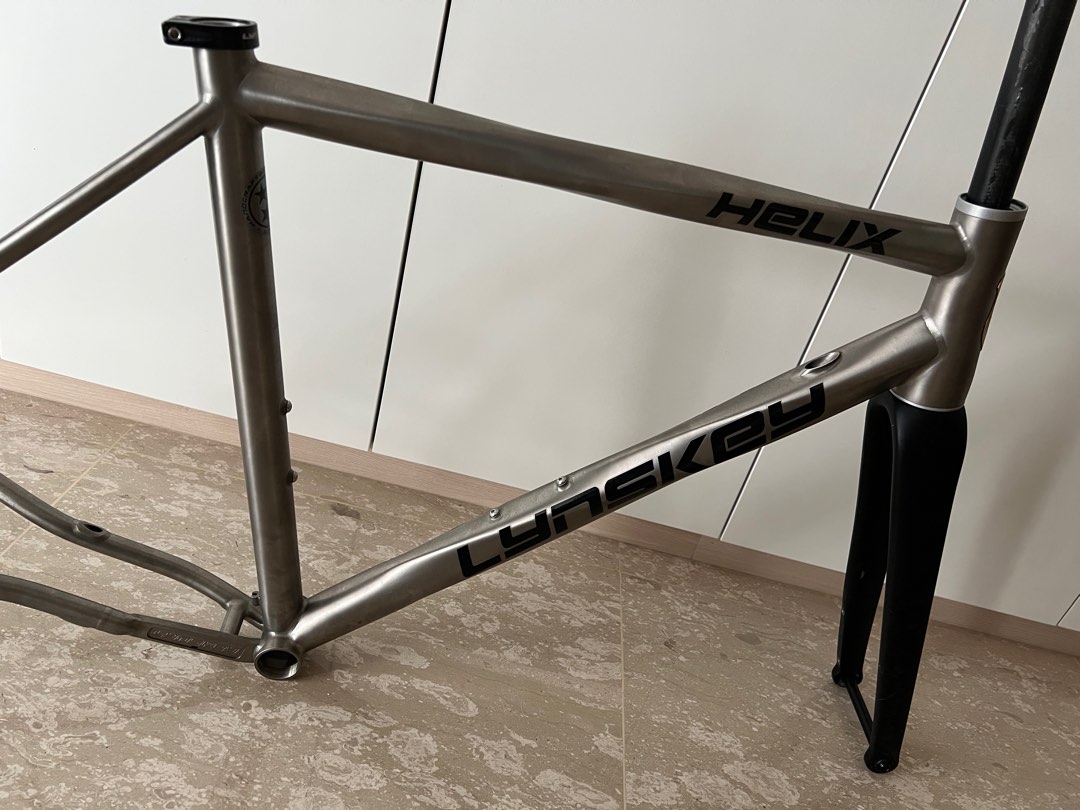 Lynskey Helix Disc Titanium Frameset, Sports Equipment, Bicycles ...