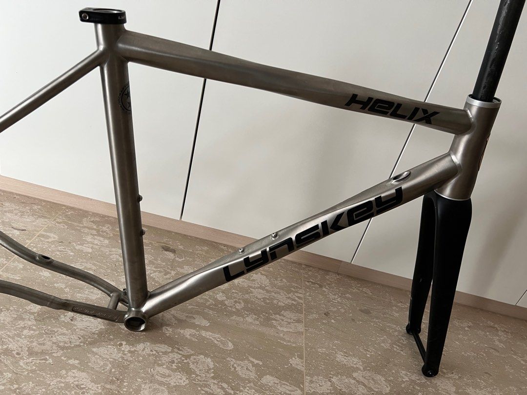 Lynskey Helix Disc Titanium Frameset, Sports Equipment, Bicycles ...