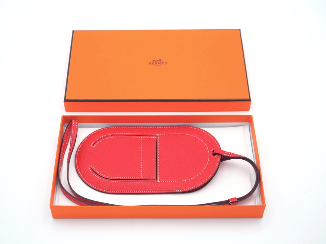 Hermes Red In-the-Loop Phone To Go GM Case Stamp D (2019), Luxury ...
