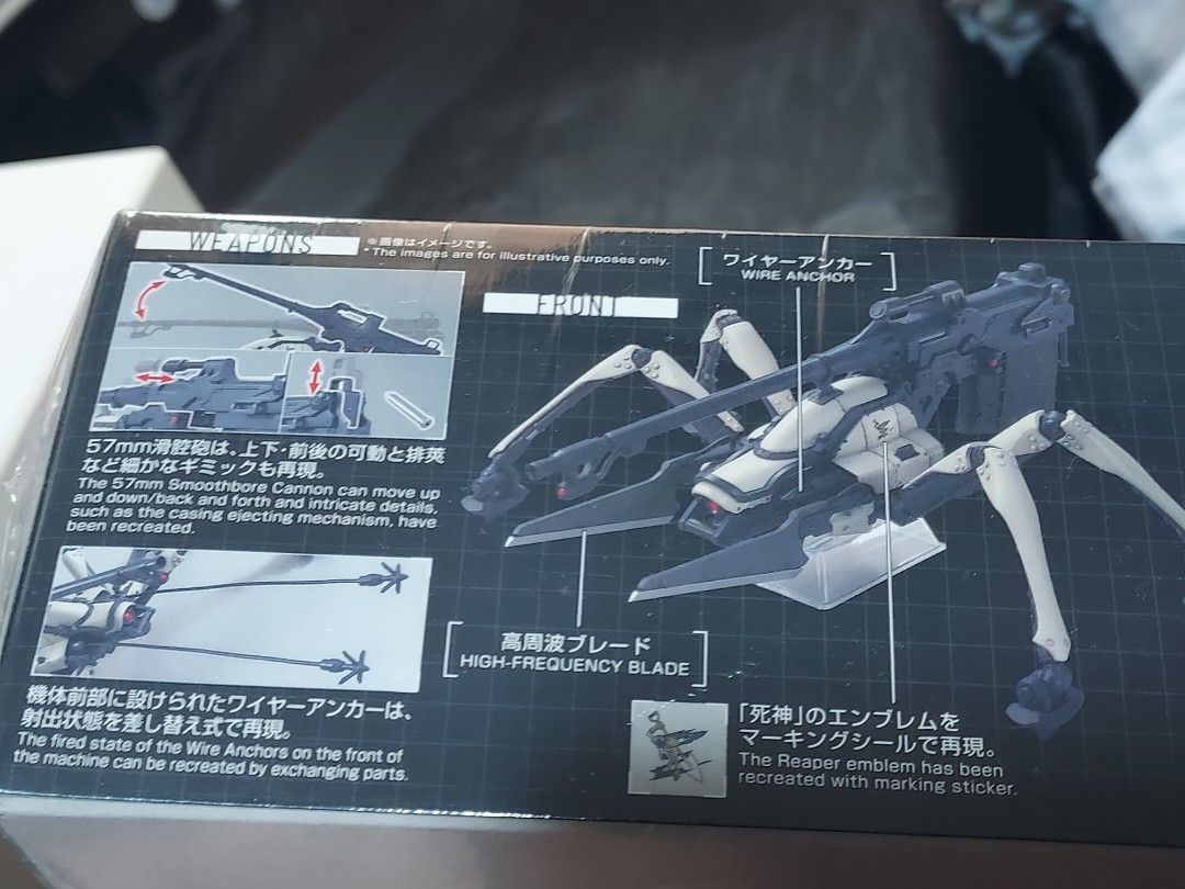 HG 86 Eighty Six Juggernaut (Shin Use) Limited Edition 1/48 Bandai First Edition, Hobbies & Toys ...