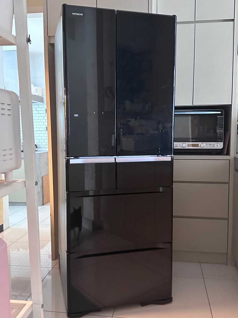 Hitachi Fridge 6 DOORS, 505L, touchscreen (R-F5200/R-F5200MXK) , TV ...