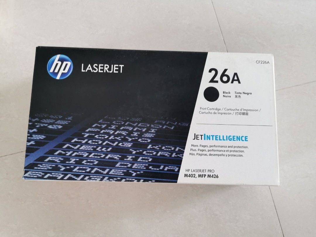 HP Laserjet 26A Black Cartidge, Computers & Tech, Printers, Scanners ...