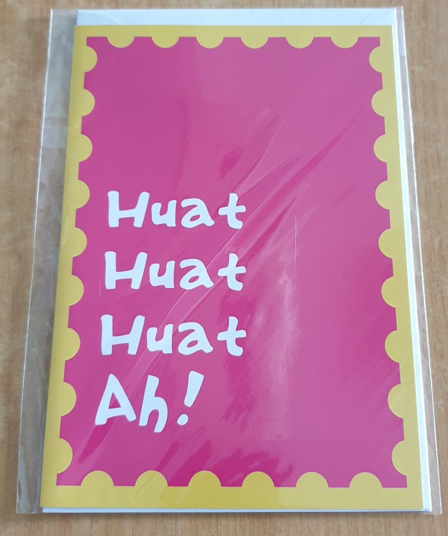 Huat-Ah Card ( from Ameba), Hobbies & Toys, Stationery & Craft, Other ...