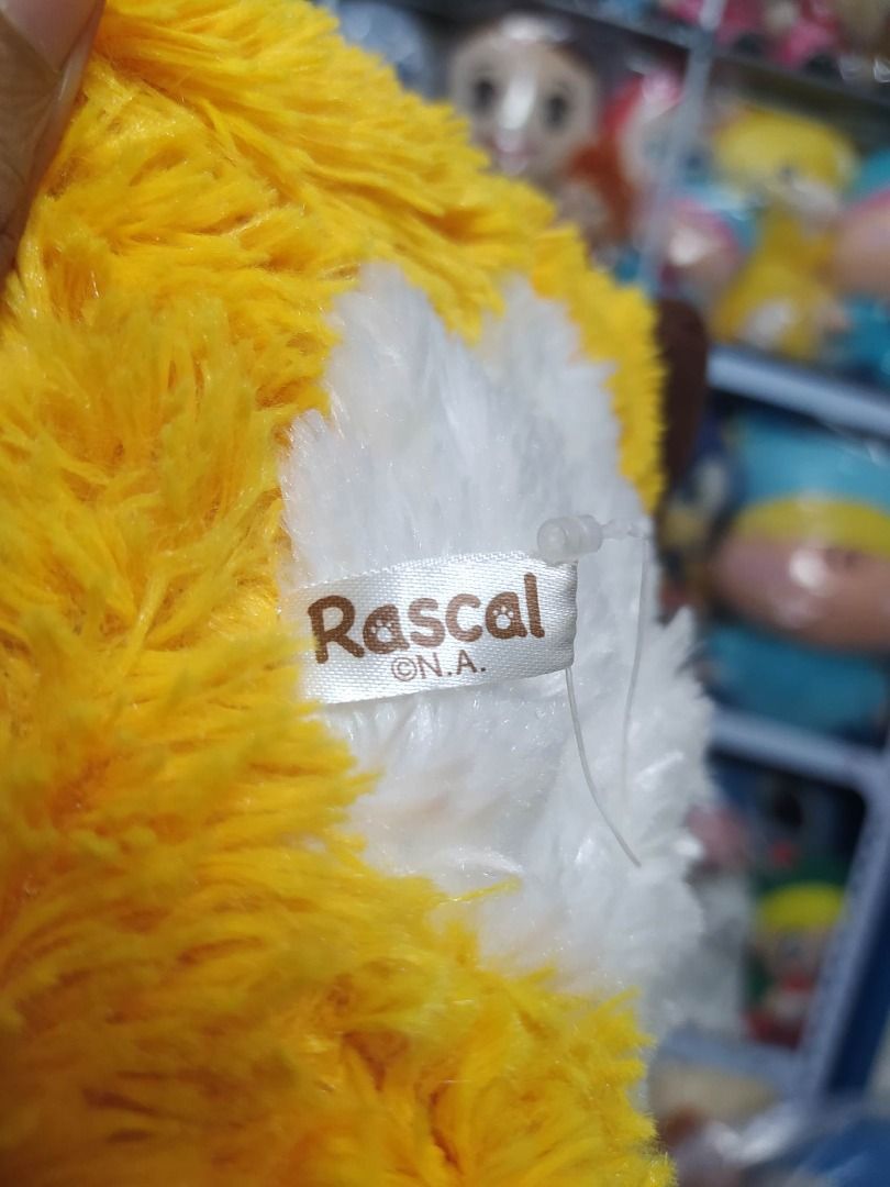 Huggable Furry Rascal Racoon Anime Plush Toy on Carousell