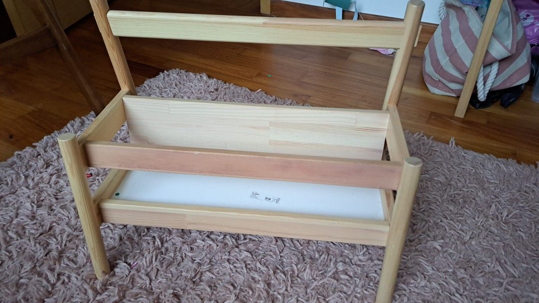 Ikea book rack, Furniture & Home Living, Furniture, Shelves, Cabinets ...