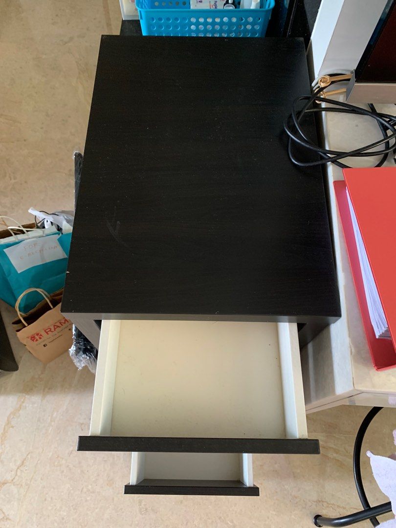 IKEA MICKE Drawer Unit, Furniture & Home Living, Furniture, Shelves ...