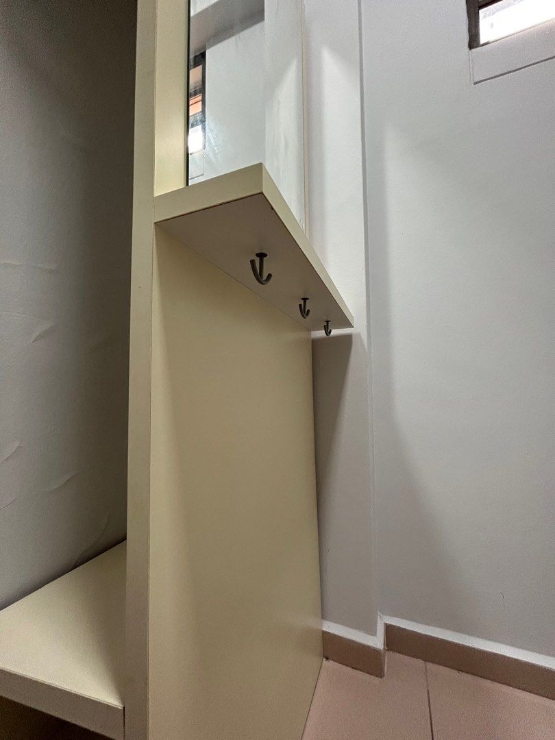 Ikea mirror storage hanging shelf, Furniture & Home Living, Furniture ...