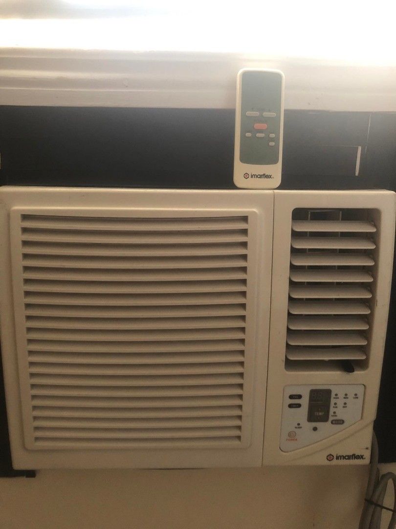 Imarflex Window Type Aircon IAC-100WR-JA 1hp, TV & Home Appliances, Air Conditioning and Heating ...