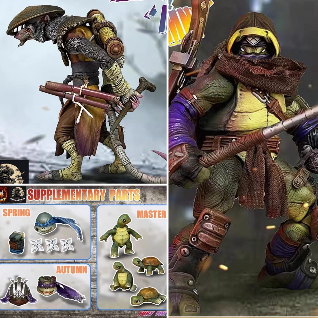 *pre order* Fury Toys Samurai Force : Autumn (Not TMNT Donatello) Ninja ...