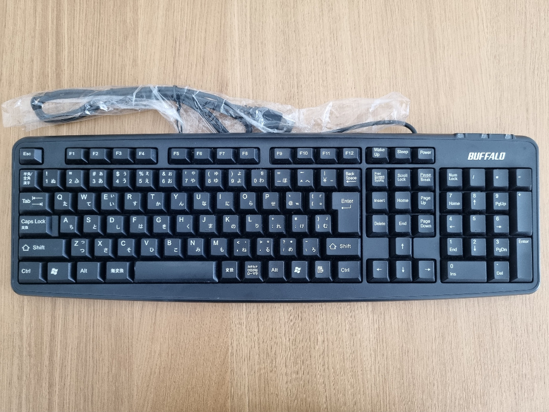 Japanese Keyboard - Buffalo 109+3-key USB Keyboard, Computers & Tech ...