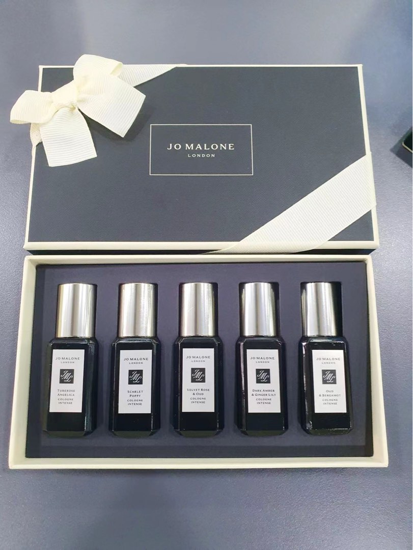 Jo Malone Cologne Intense Collection Gift Set 9mlx5, Beauty & Personal Care, Fragrance ...