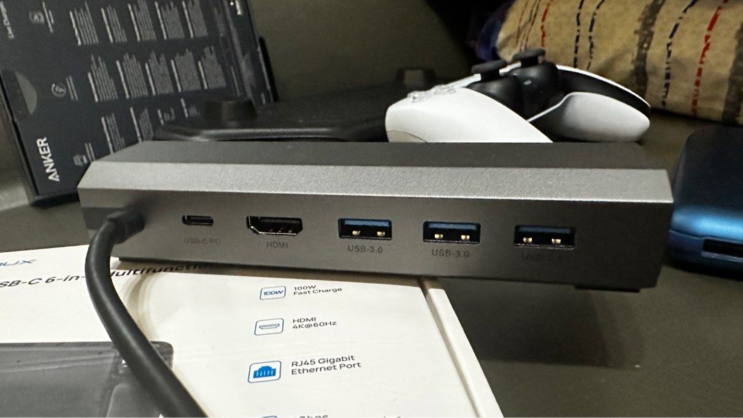 Jsaux multi function usb-c dock for steam deck 6-in-1, Video Gaming ...