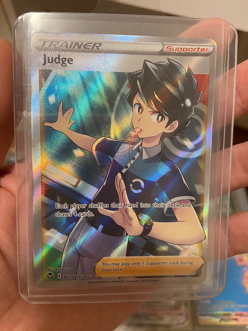Judge Pokemon TCG, Hobbies & Toys, Toys & Games on Carousell